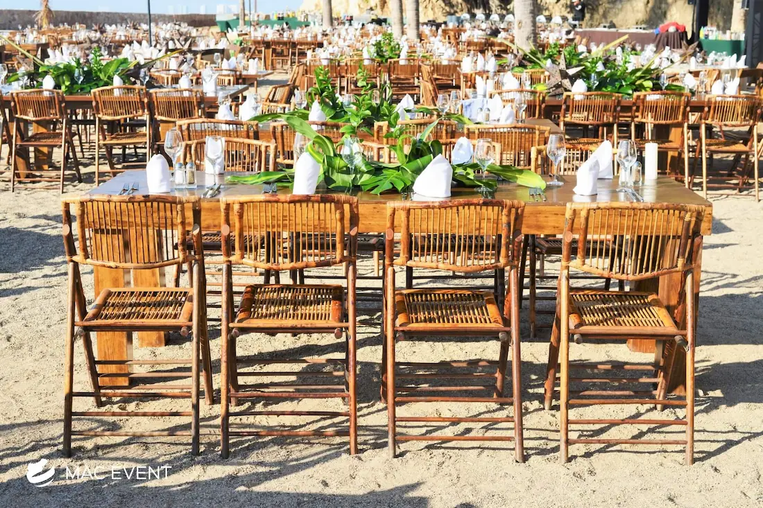 Bamboo Chair in Todos Santos: Weddings, Parties, Corporate Events